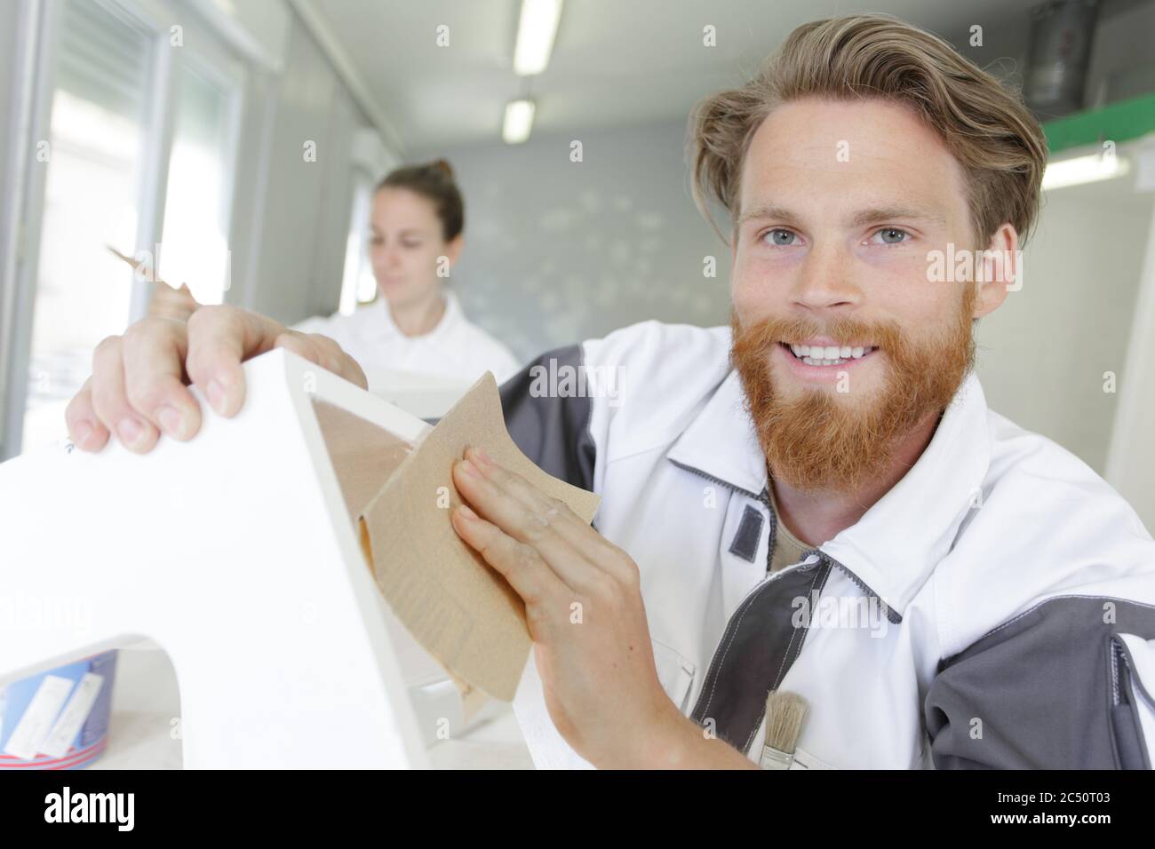 Finish sanding hi-res stock photography and images - Alamy