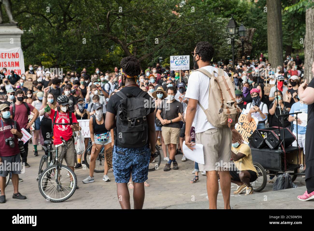 Nypd "washington square" pride hi-res stock photography and images - Alamy