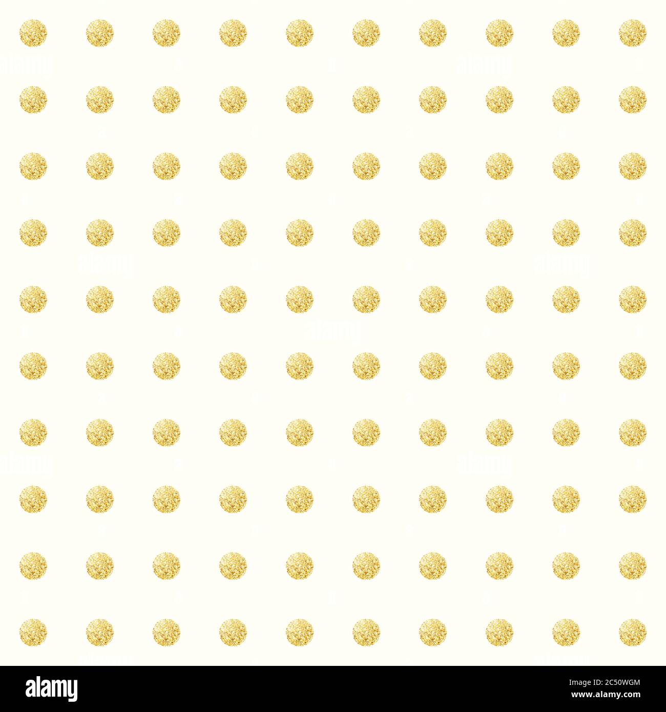 Gold glitter dot pattern with copyspace abstract background. EPS10 ...