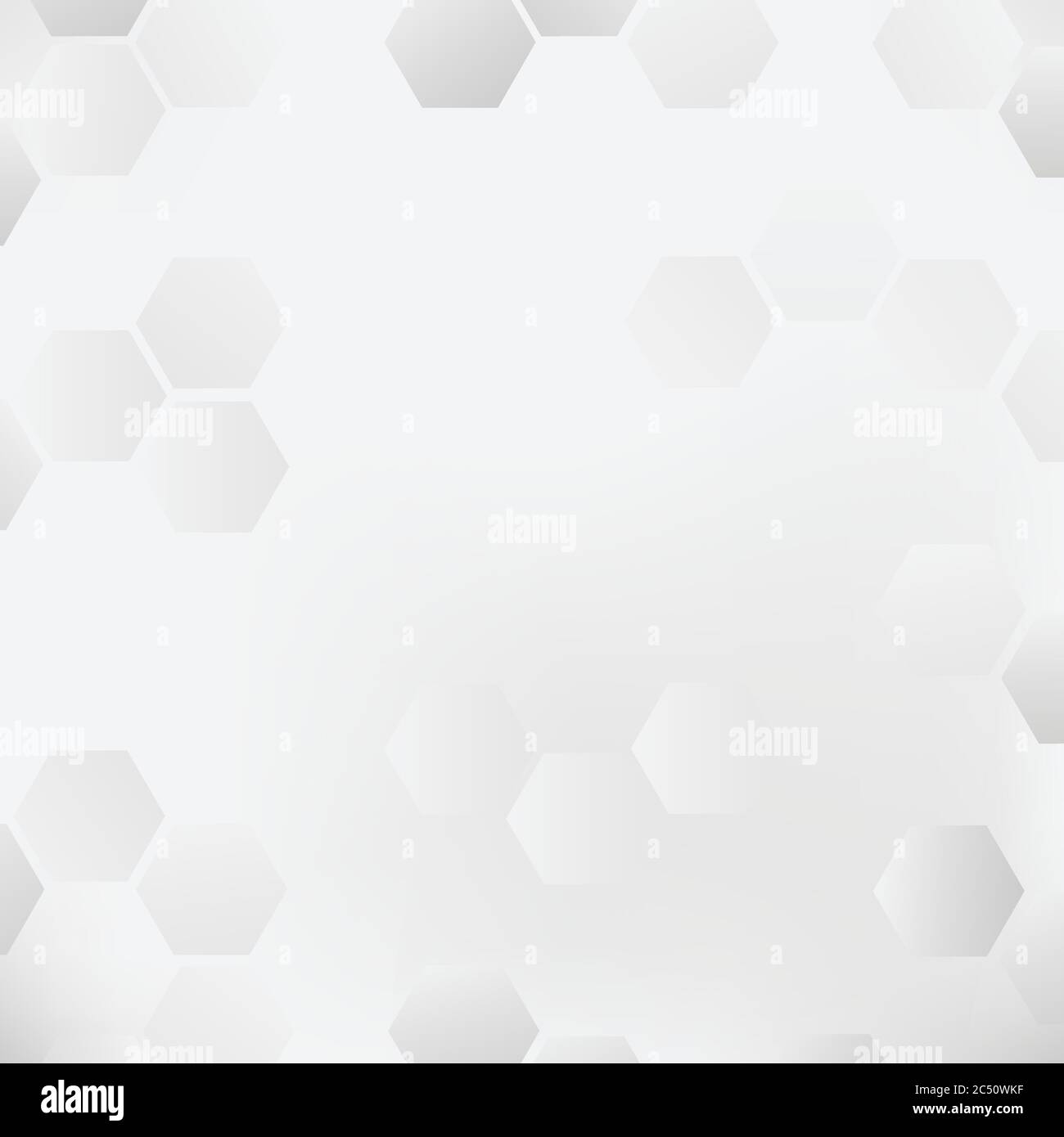 Abstract geometric or isometric tile honeycomb texture white and gray polygon or low poly vector ...