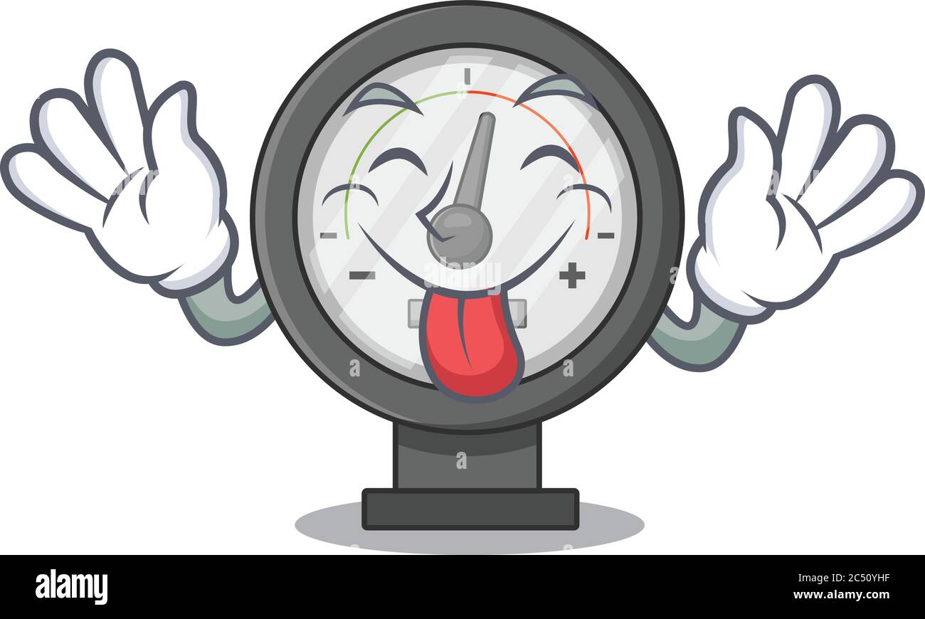 Pressure Gauge Cartoon at Heidi Tan blog