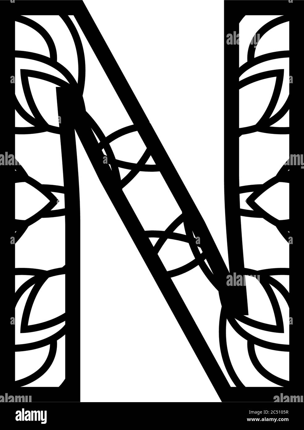 Alphabet mandala hi-res stock photography and images - Alamy