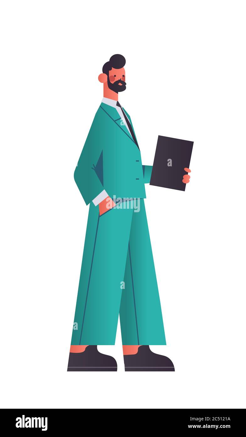 Male model suit full length Stock Vector Images - Alamy