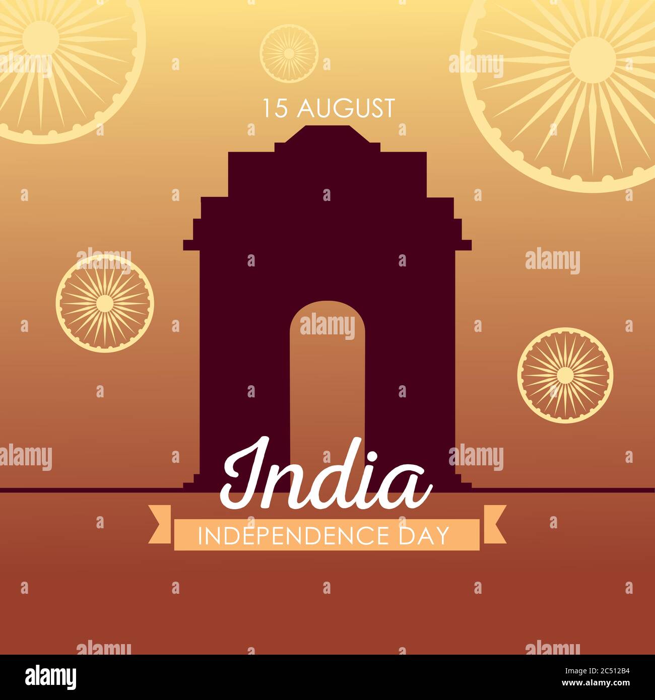 gate design, india independence day and august 15th theme Vector ...