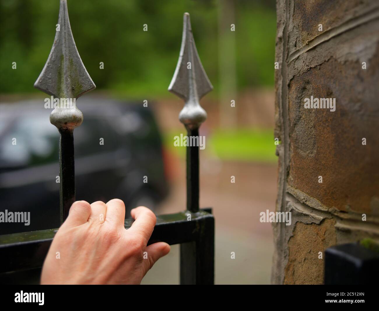 Top section of door open hi-res stock photography and images - Alamy