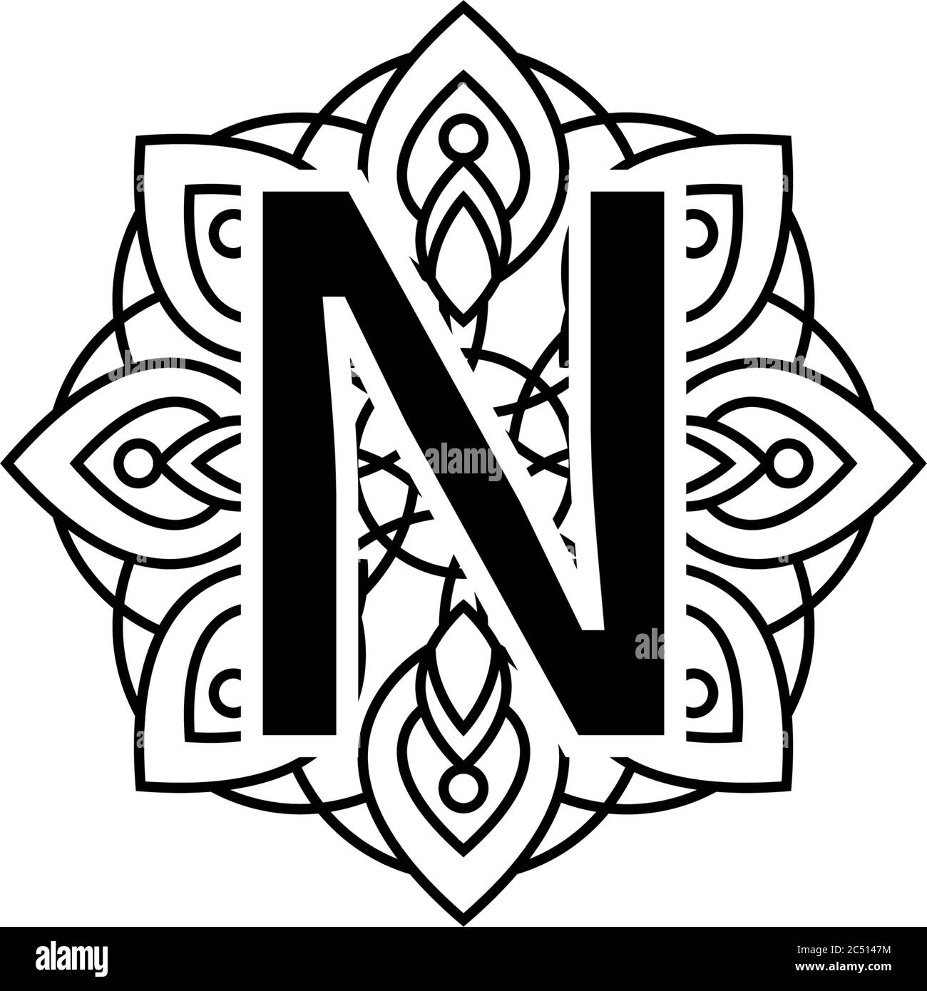 Mandala drawings Black and White Stock Photos & Images - Alamy