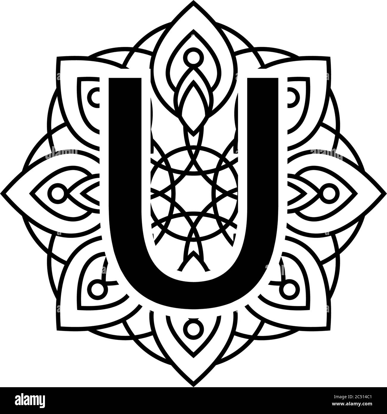 Mandala drawings Black and White Stock Photos & Images - Alamy