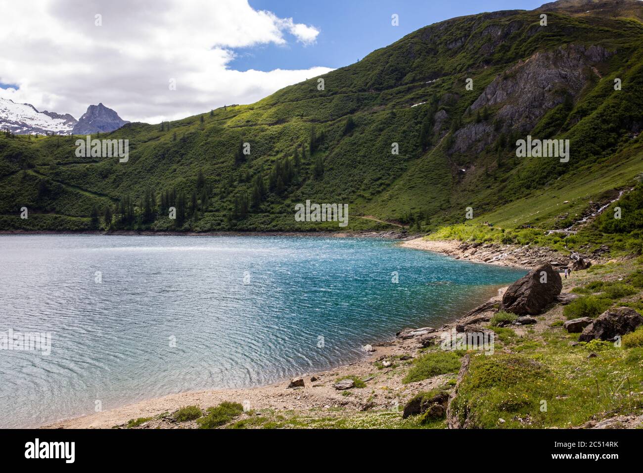 The landscape and Morasco Lake, Morasco Lake, Formazza Valley, Ossola ...