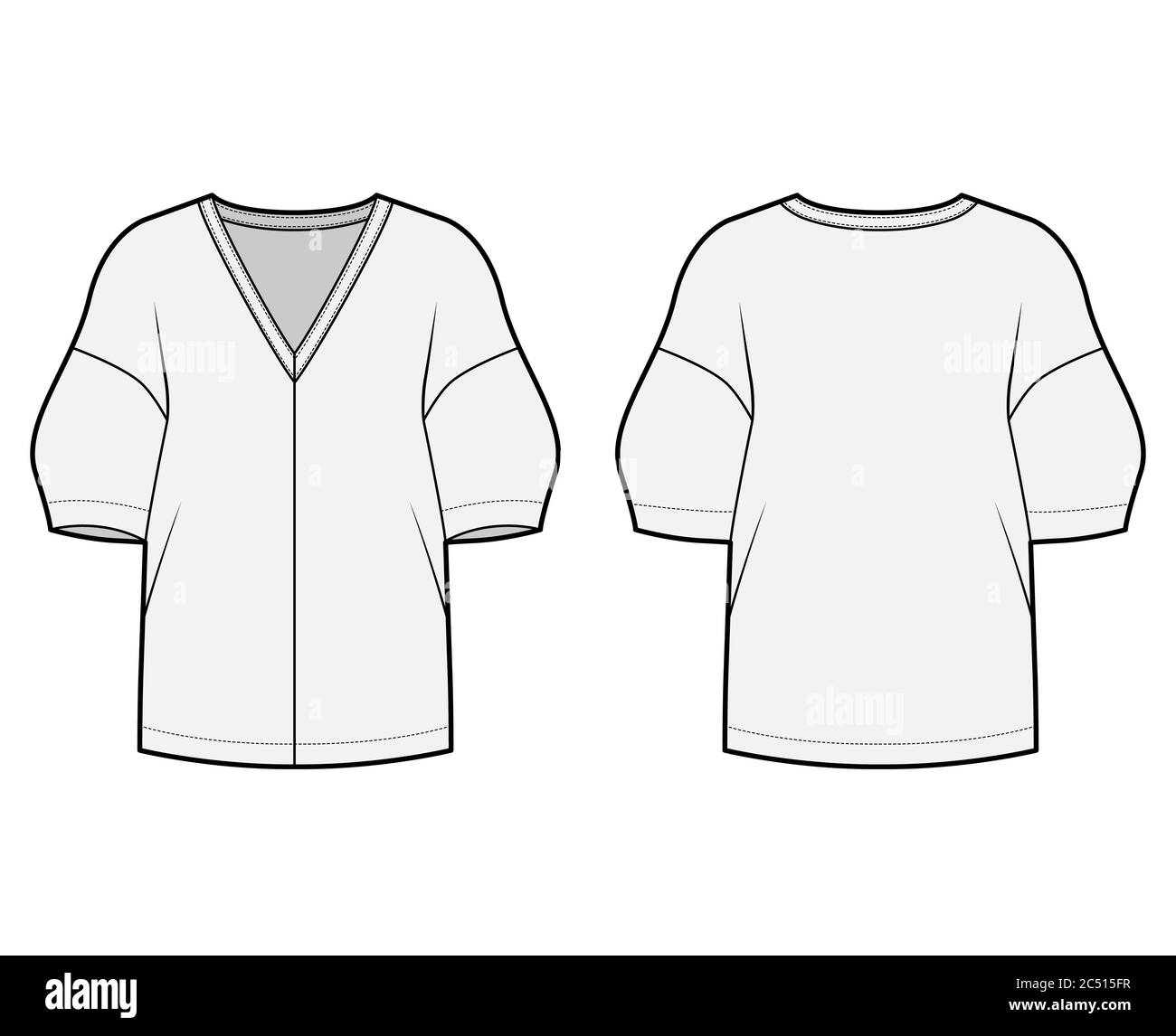 Grey shoulders Stock Vector Images - Alamy