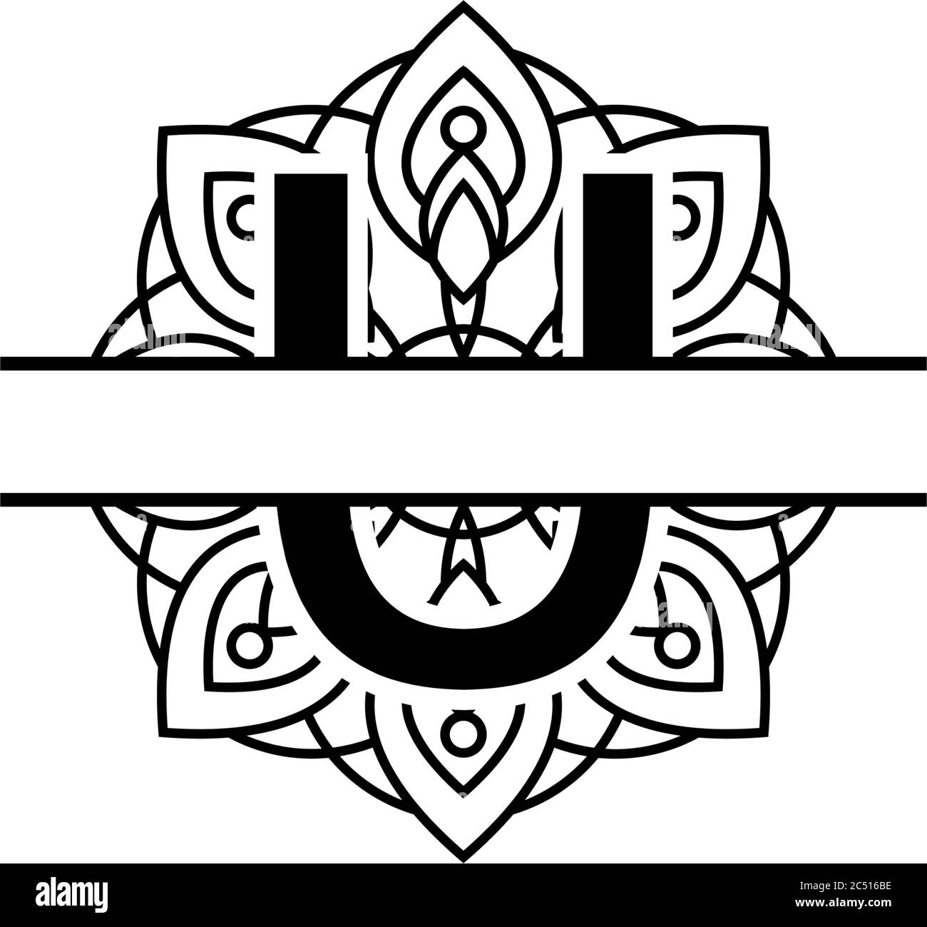 Split u Stock Vector Images - Alamy