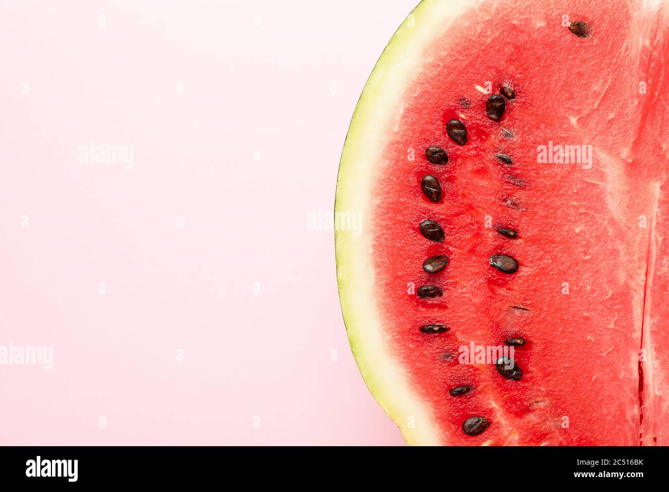 Half watermelon juicy slice hi-res stock photography and images - Alamy