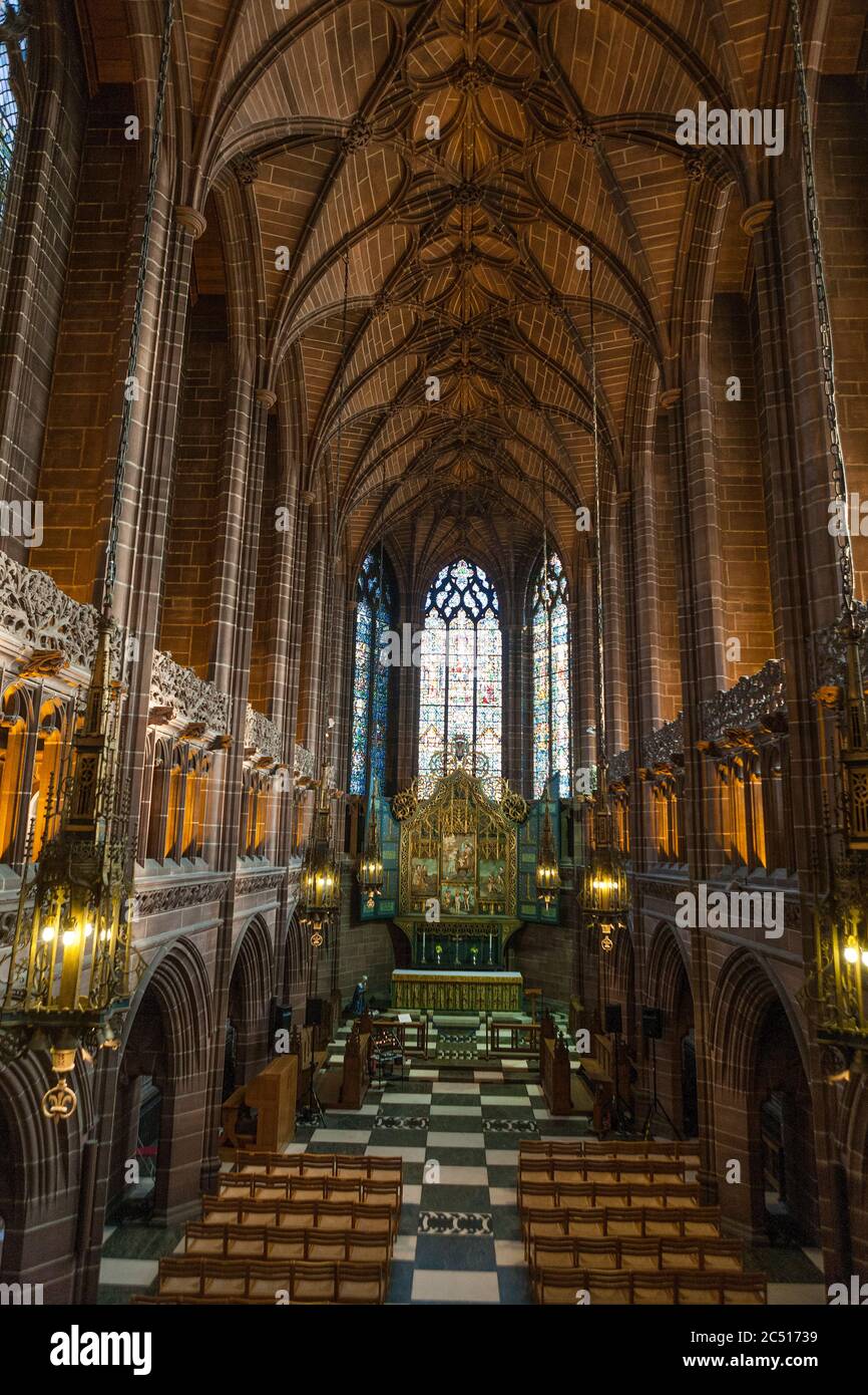 Liverpool cathedral lady chapel hi-res stock photography and images - Alamy