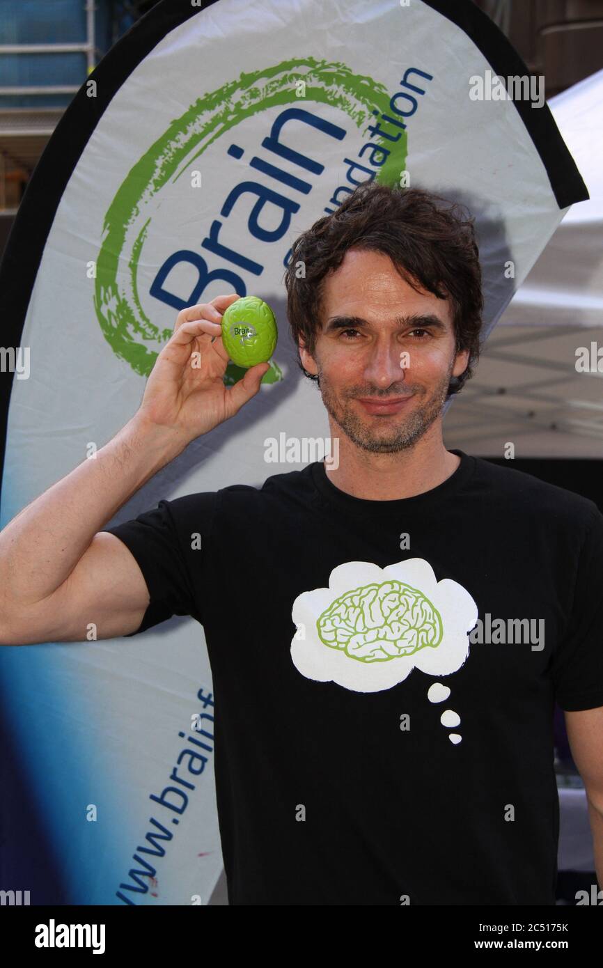 Todd Sampson at the Brain Awareness Week event in Martin Place, Sydney ...