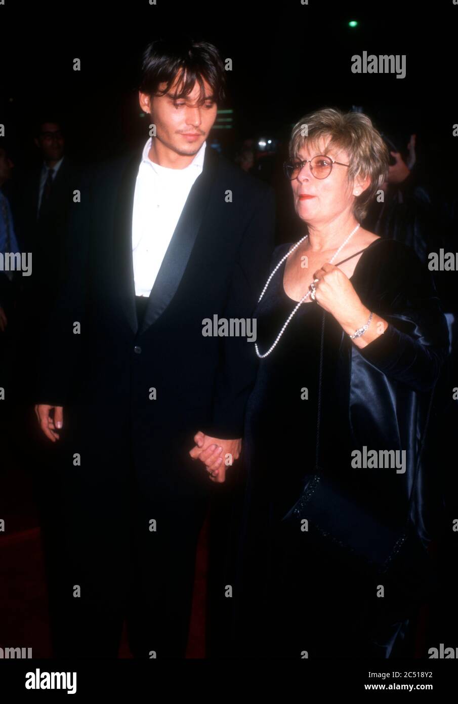 Beverly Hills, California, USA 20th November 1995 Actor Johnny Depp and ...