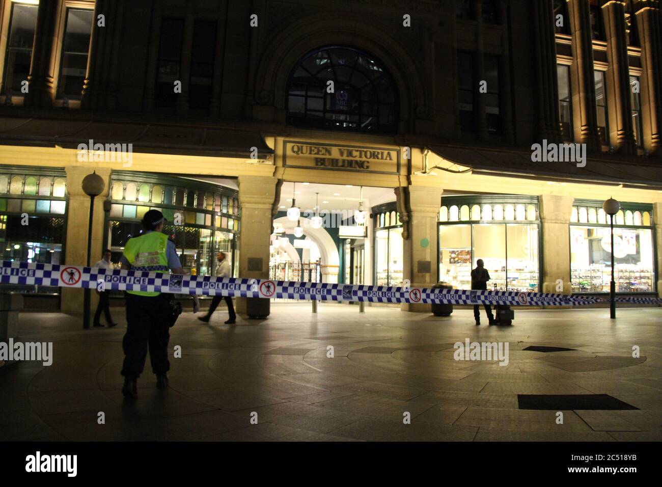 Police and fire service cordon hi-res stock photography and images - Alamy