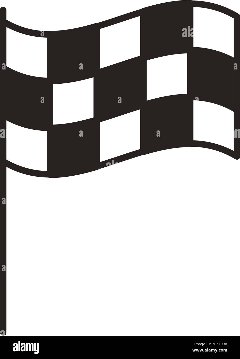 Finish Line Flag Icon