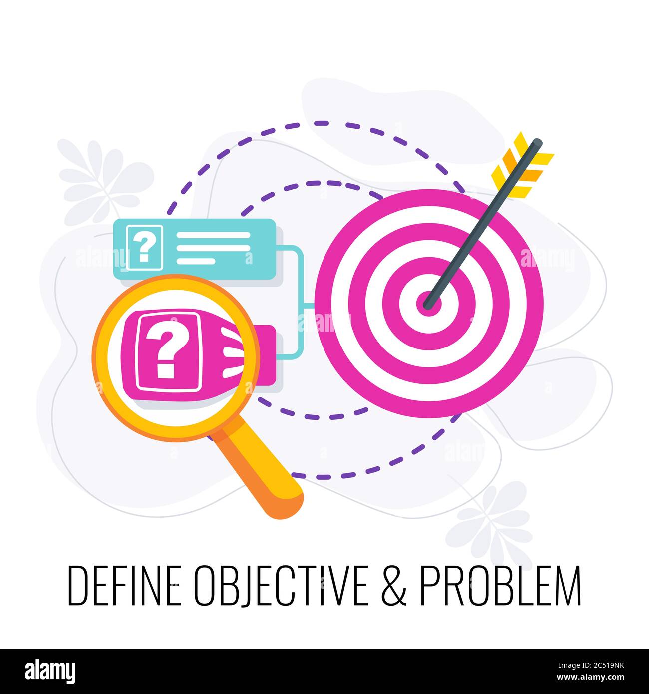 Problem analysis Stock Vector Images - Alamy