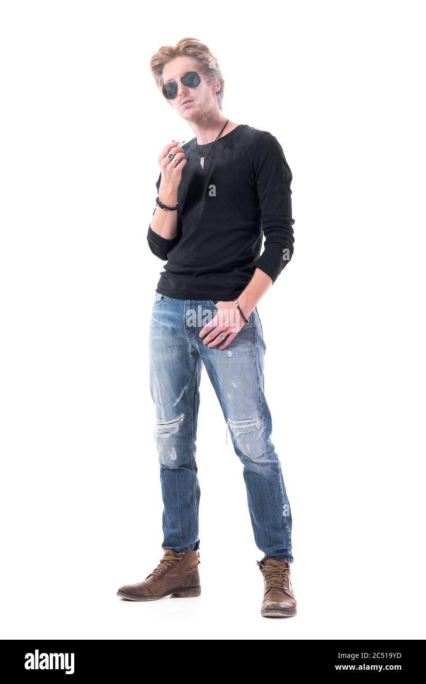 Ginger young handsome rocker hi-res stock photography and images - Alamy