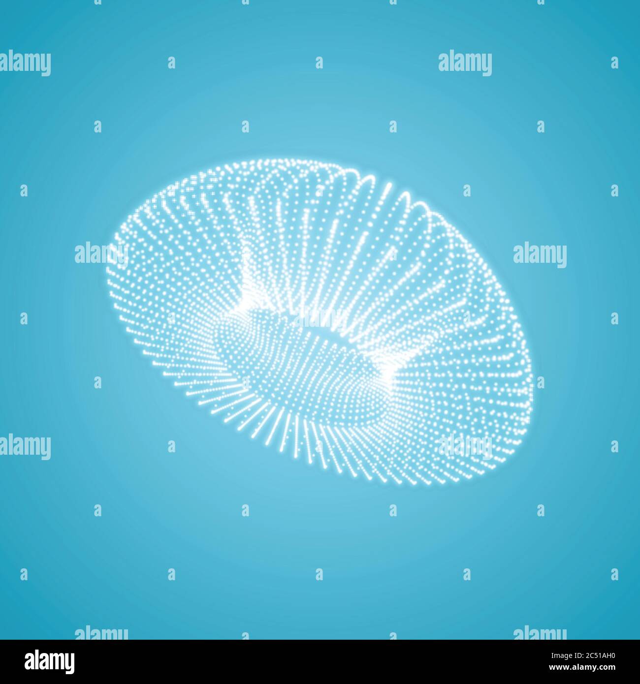 Abstract 3d Connection Structure Geometric Shape For Design Molecular