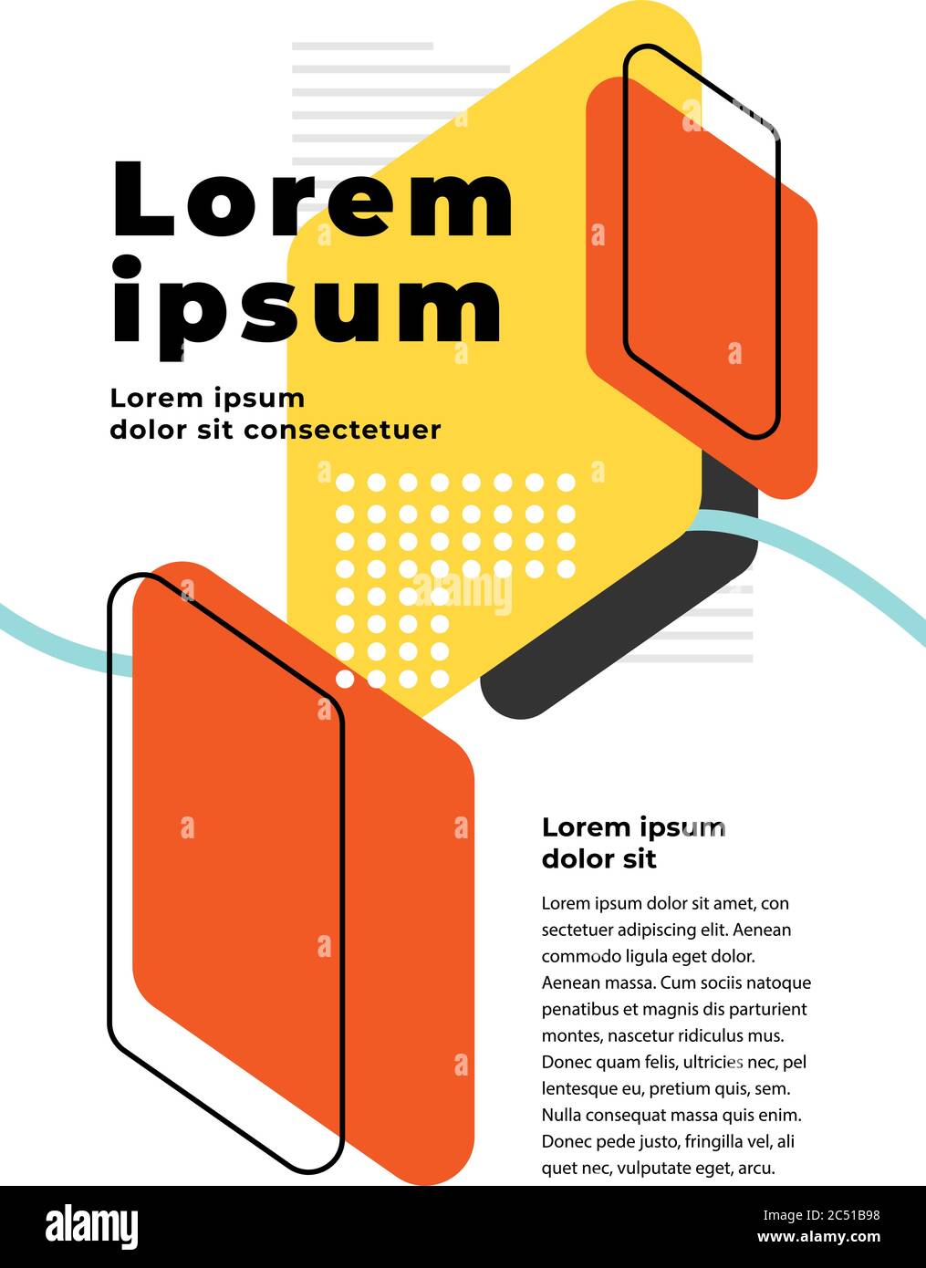 Abstract Background Dynamic Geometric Shapes Compositions Flat And Clean Style Applicable For