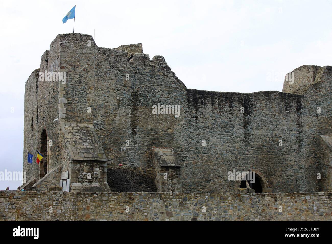 The old castle in Romania Stock Photo - Alamy