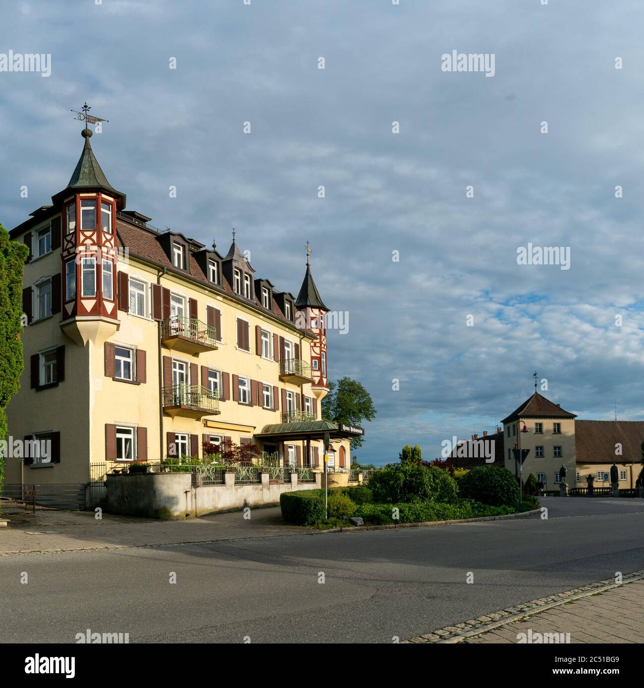 Heiligenberg, BW / Germany - 20 June 2020 : A view of the historic Haus ...
