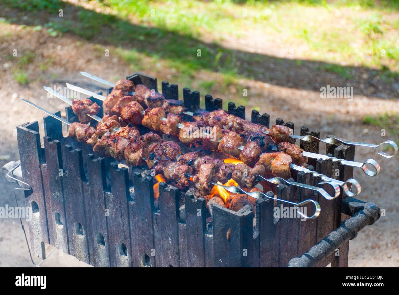 Barbecue russian hi-res stock photography and images - Alamy