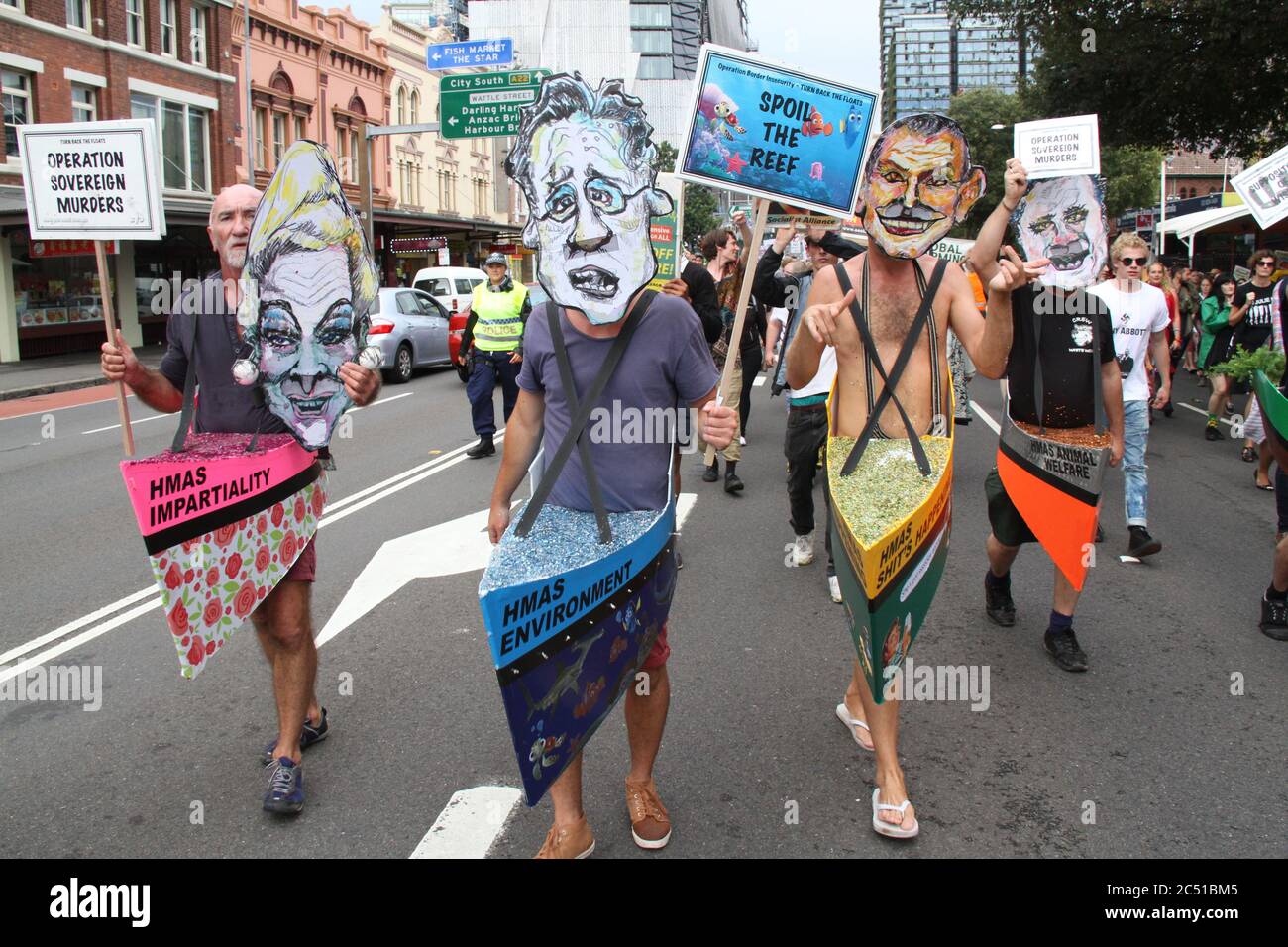 Tony abbott stop the boats hi-res stock photography and images - Alamy