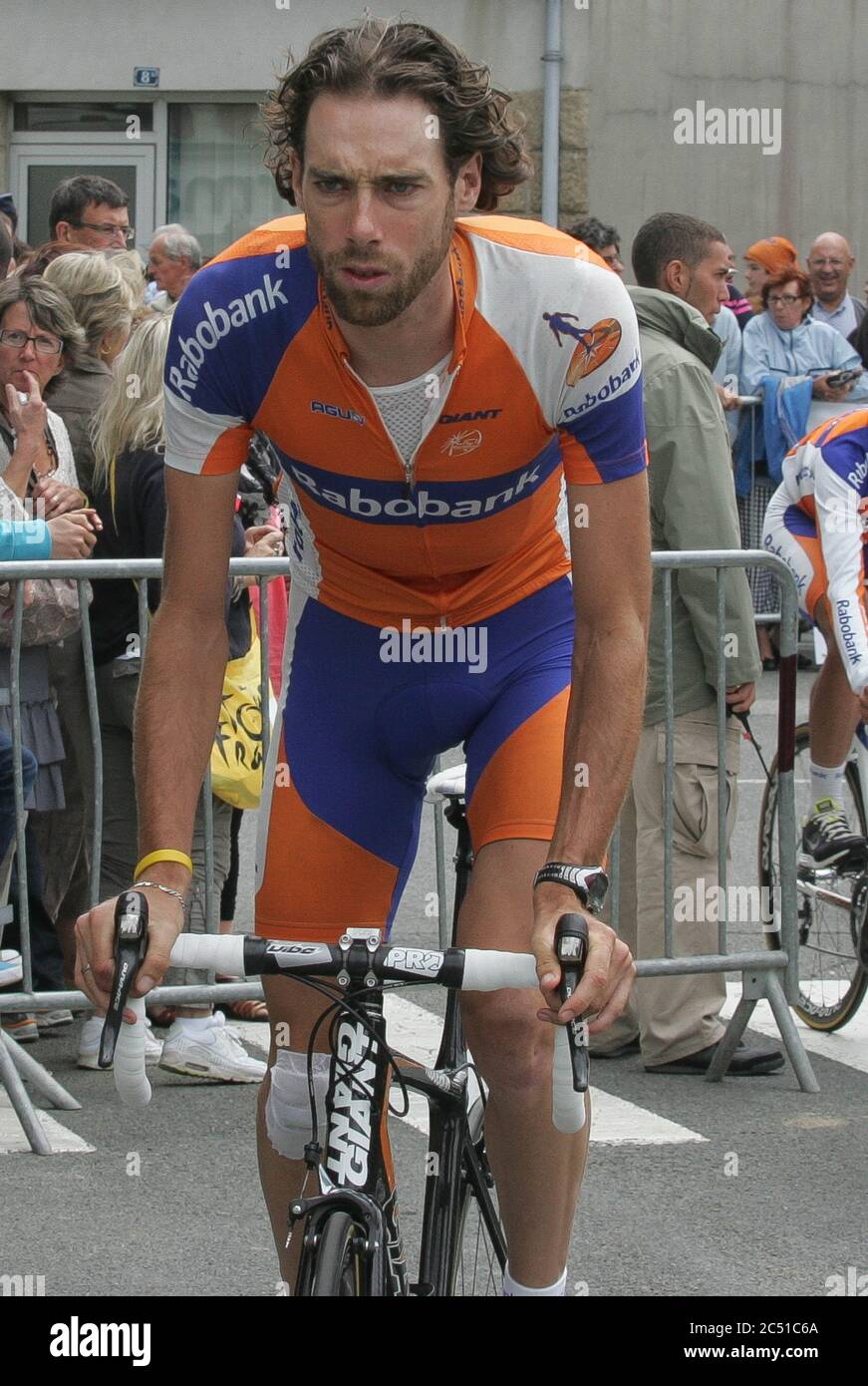 Laurens ten Dam during the Tour de France 2011, Stage 5 cycling race ...