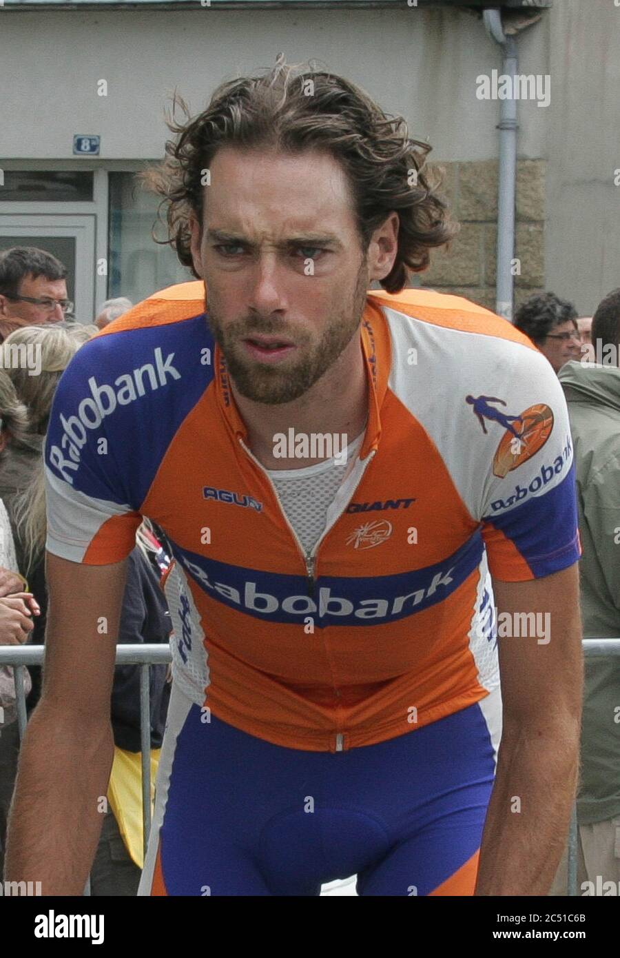 Laurens ten Dam during the Tour de France 2011, Stage 5 cycling race ...