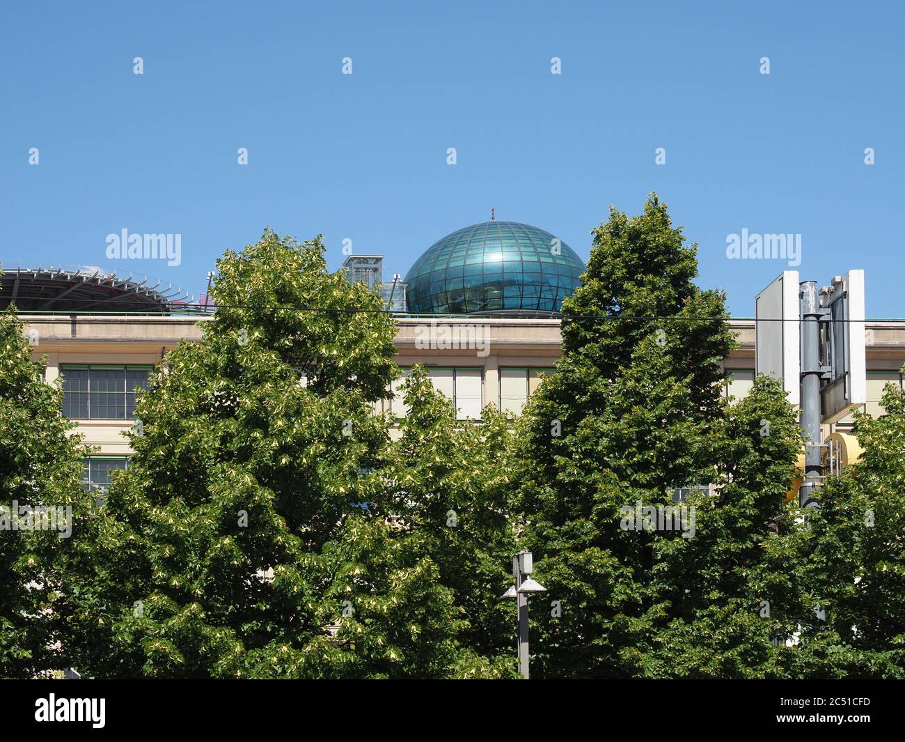 TURIN, ITALY - CIRCA JUNE 2020: The Lingotto Fiat car factory (circa ...