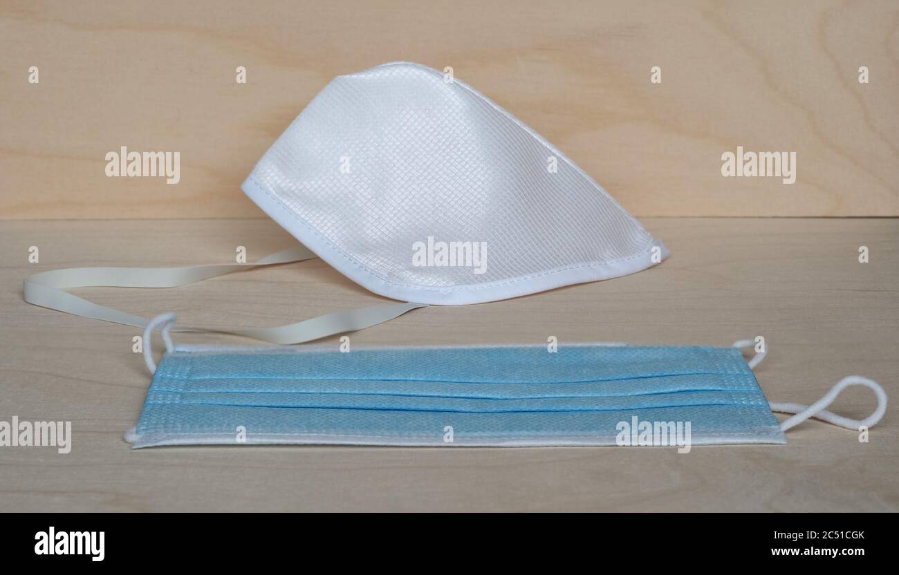 disposable and reusable face mask used to protect from respiratory ...