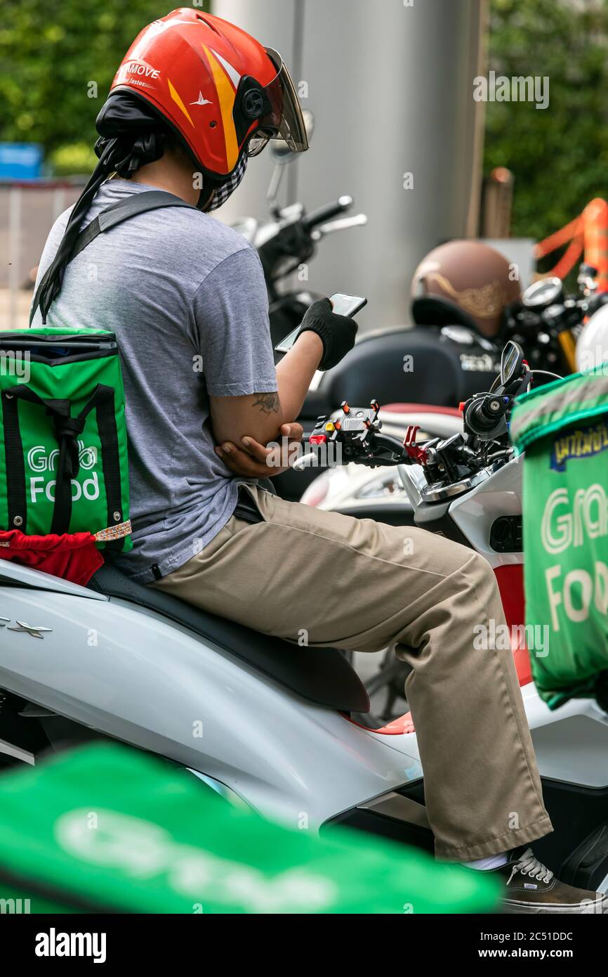 Motorcycle bangkok thailand mask hi-res stock photography and images ...