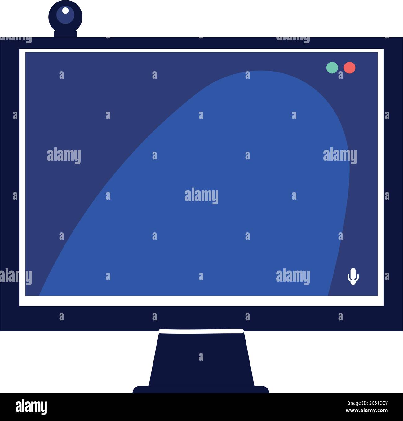 laptop with screen to work vector illustration design Stock Vector ...