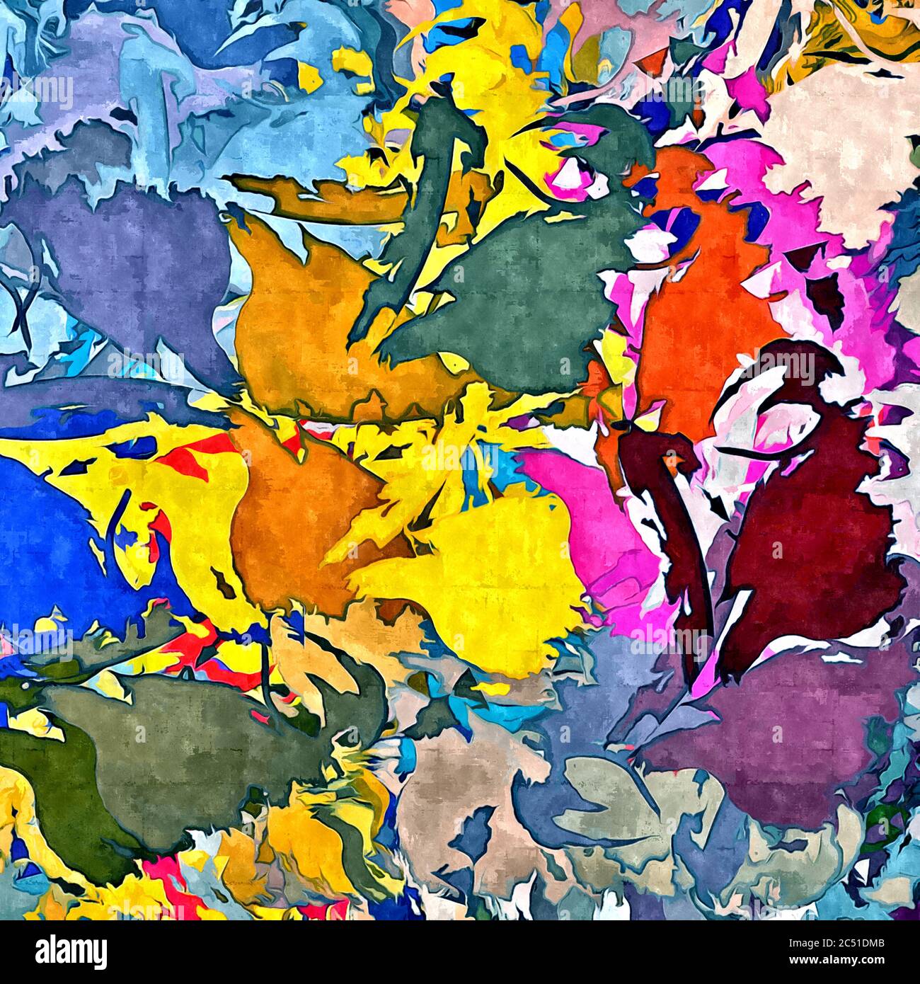 abstract psychedelic background watercolor stylization from colored ...