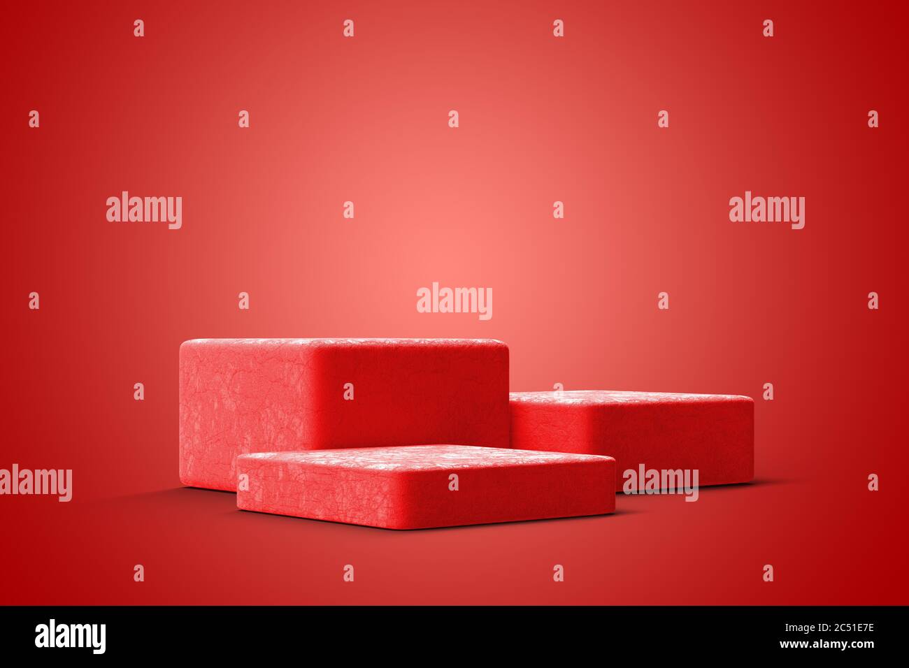 Three stands ideal to use as a presentation of your products or a ...