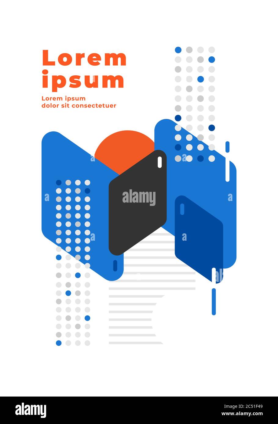 Abstract Background Dynamic Geometric Shapes Compositions Flat And Clean Style Applicable For