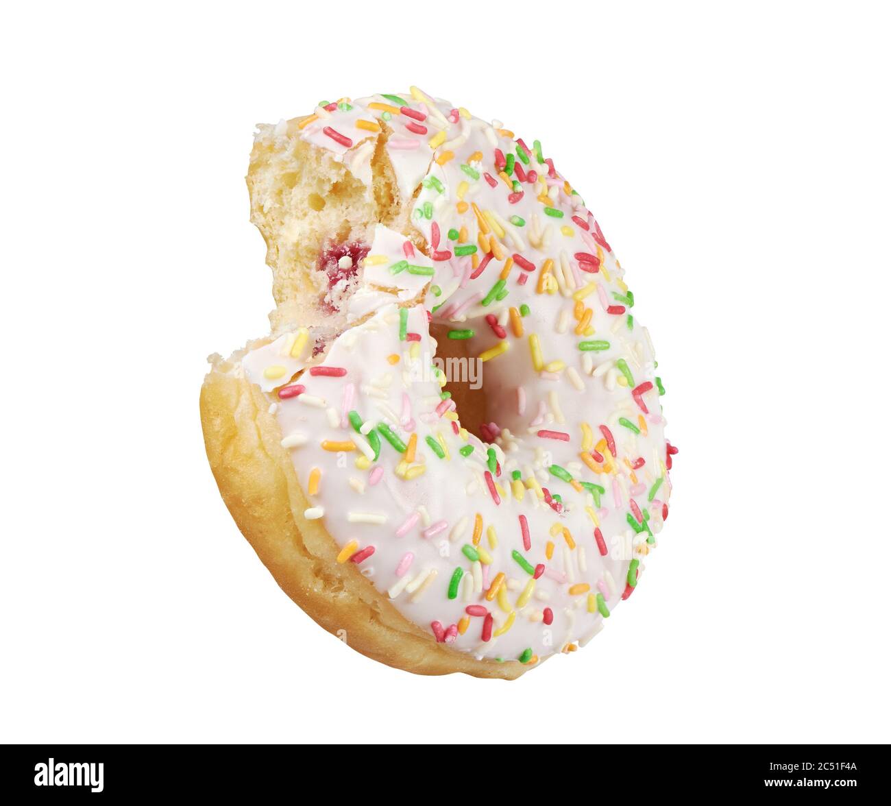 Side view donut on white hi-res stock photography and images - Alamy