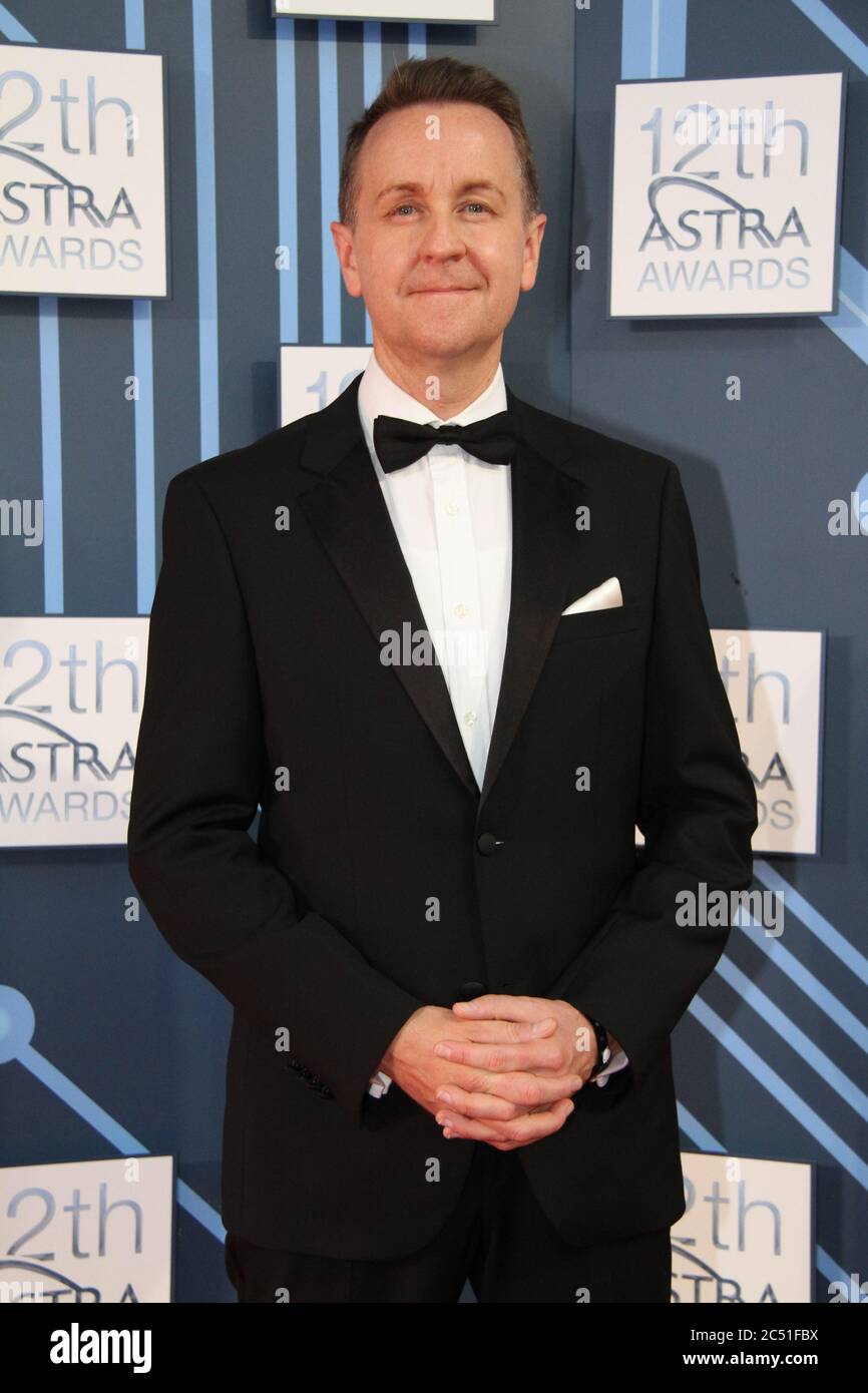 Andrew Maiden (CEO, ASTRA) arrives on the red carpet for the 12th ...