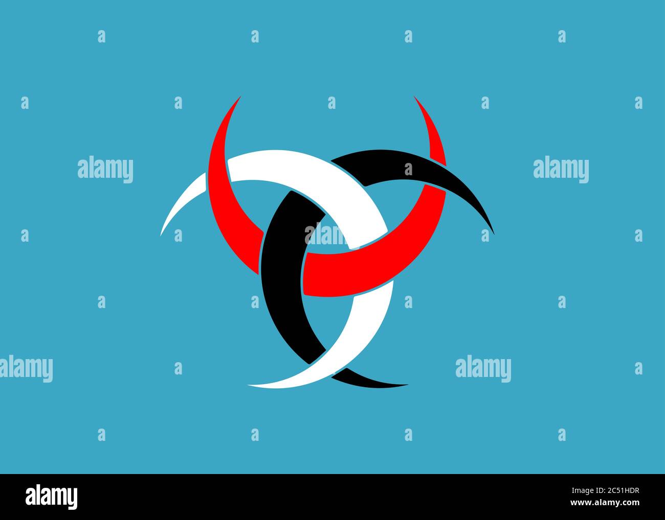 The Emblem Of Diane De Poitiers, Three Interlaced Crescents moon emblem ...