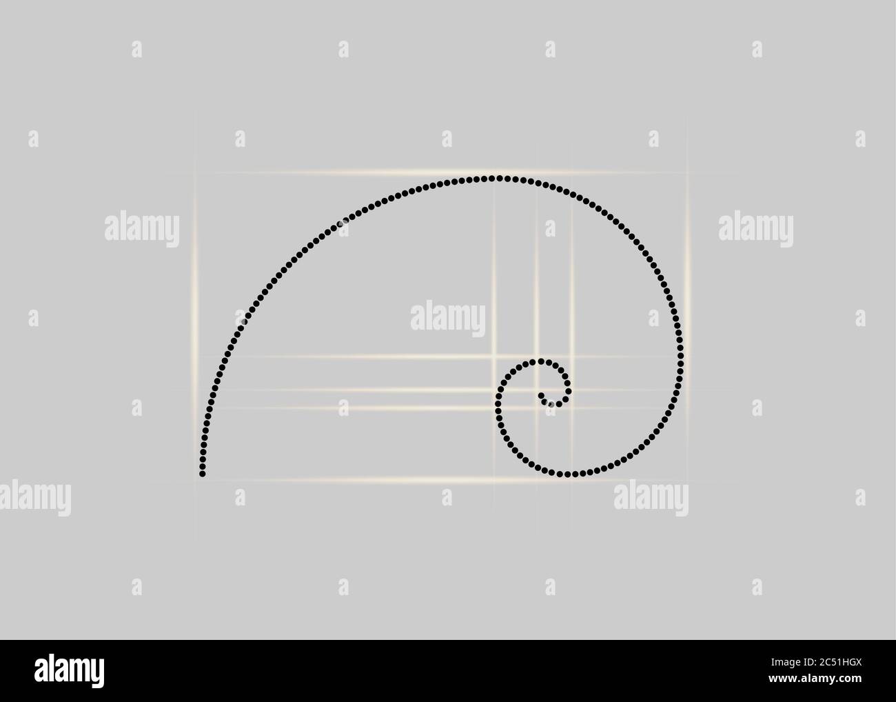 Golden ratio. Fibonacci number, golden section, divine proportion and ...