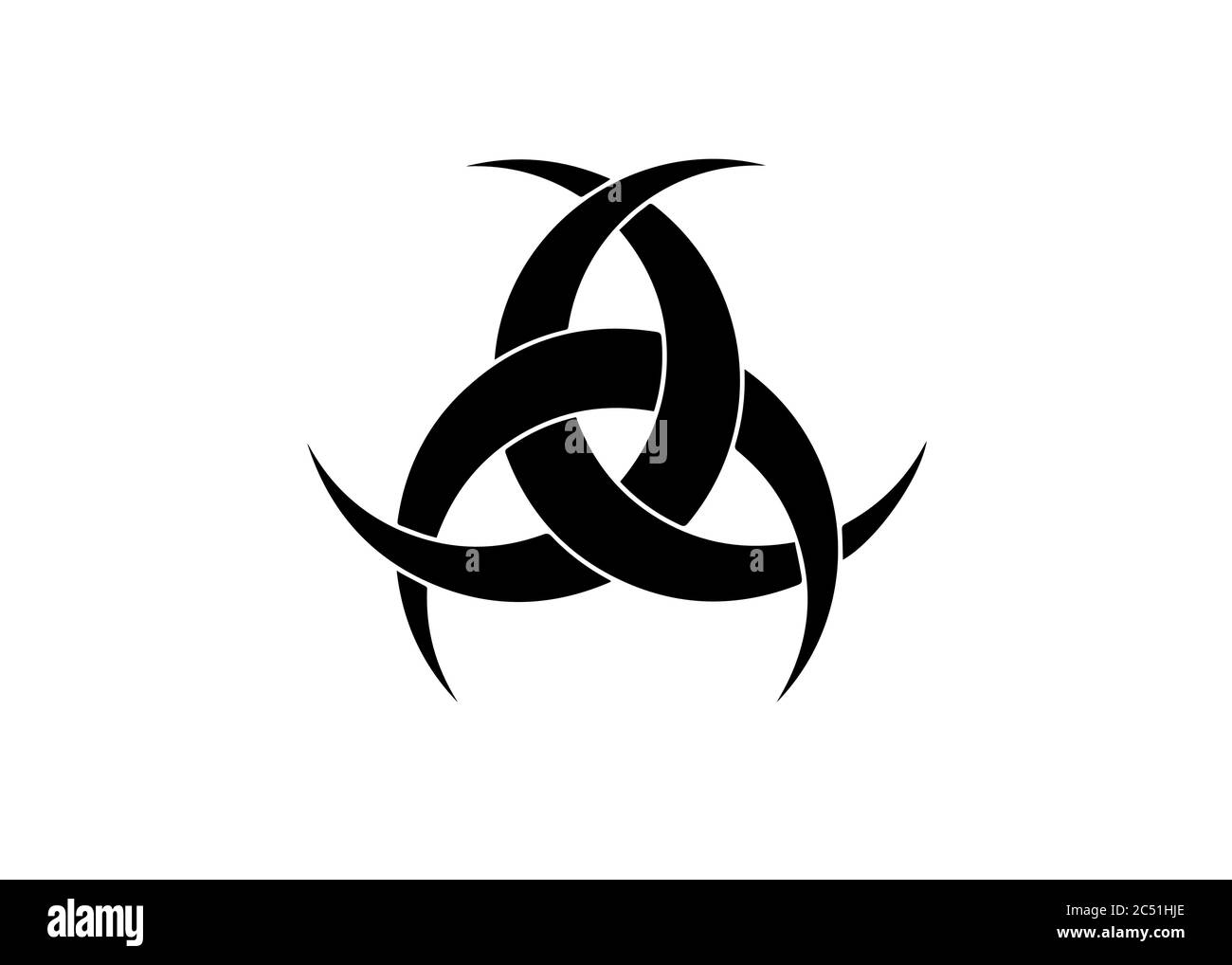 The Emblem Of Diane De Poitiers, Three Interlaced Crescents moon ...