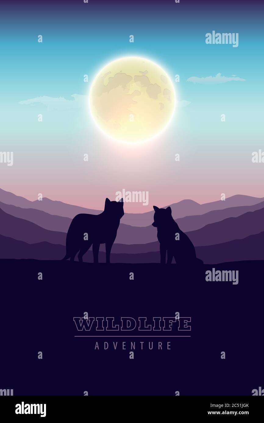 Full Moon Wolf Pack