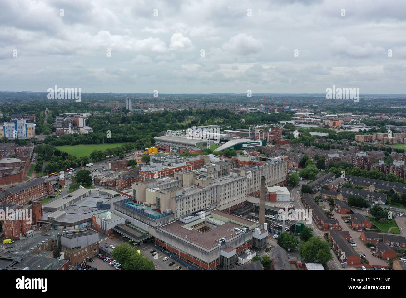 Leicester king power stadium aerial hi-res stock photography and images ...