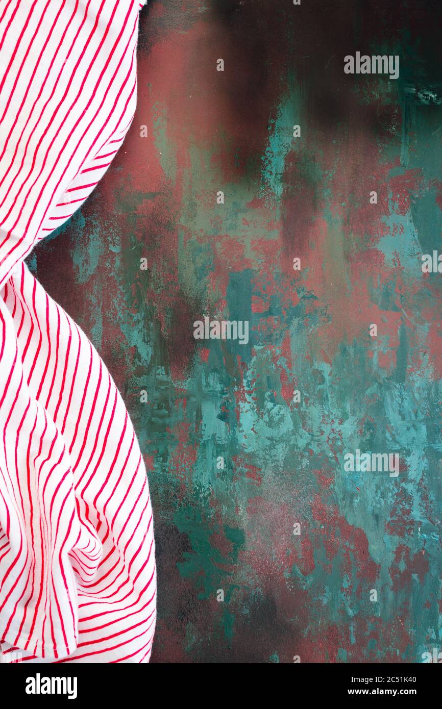 Rusty grunge kitchen background, restaurant menu, copy place, banner ...