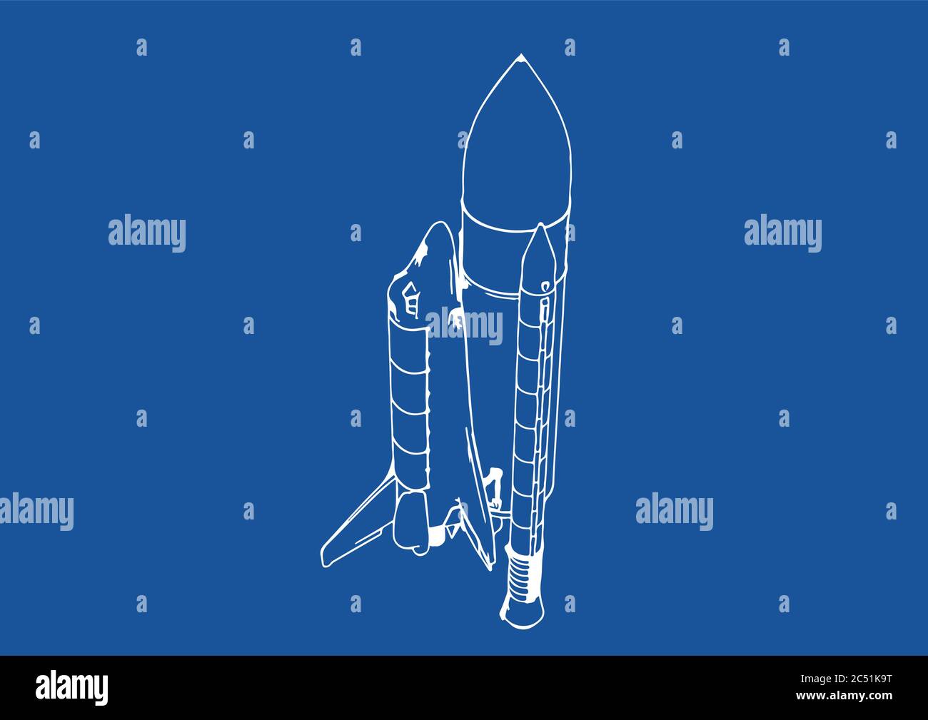 Inside Space Shuttle Blueprints