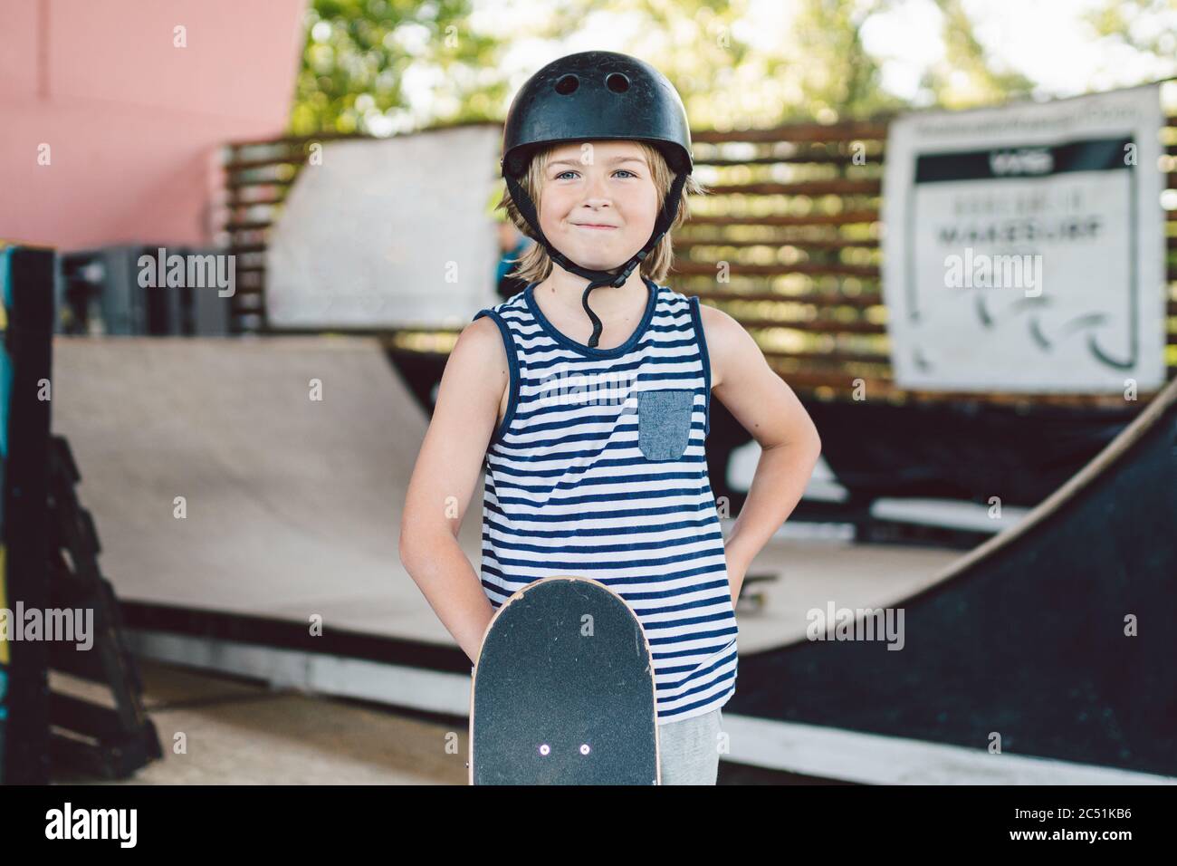 Boy On Skateboard High Resolution Stock Photography and Images - Alamy