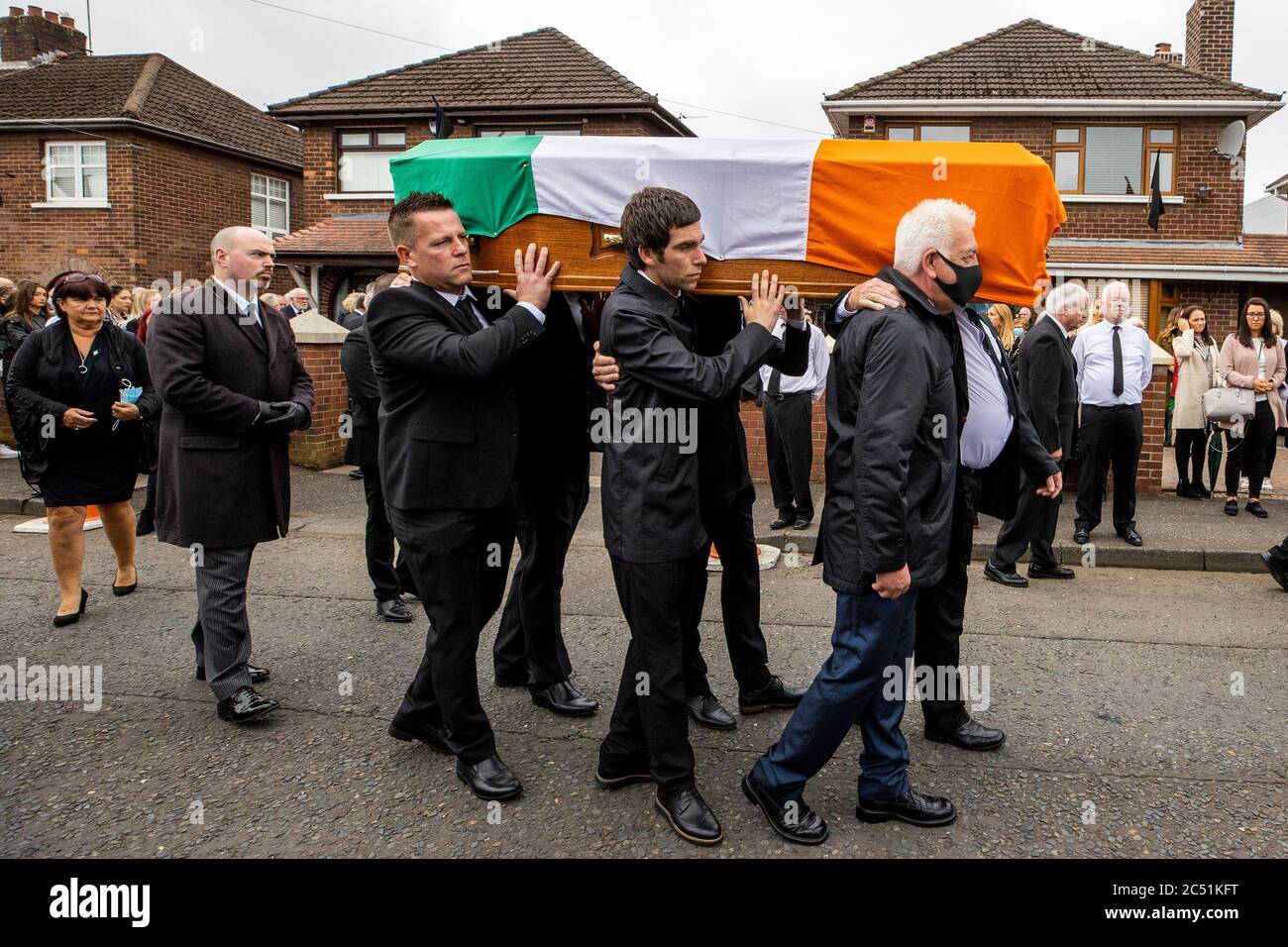 Carry coffin former leading ira figure bobby storey hi-res stock ...