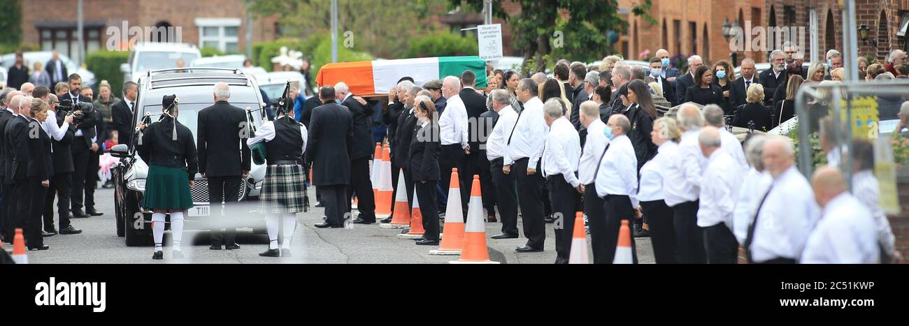 Bobby storey funeral gerry adams hi-res stock photography and images ...