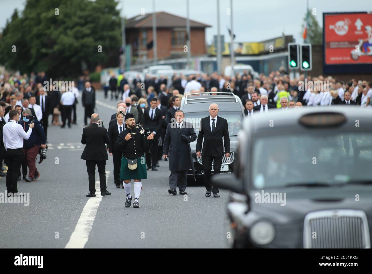 Bobby storey funeral gerry adams hi-res stock photography and images ...
